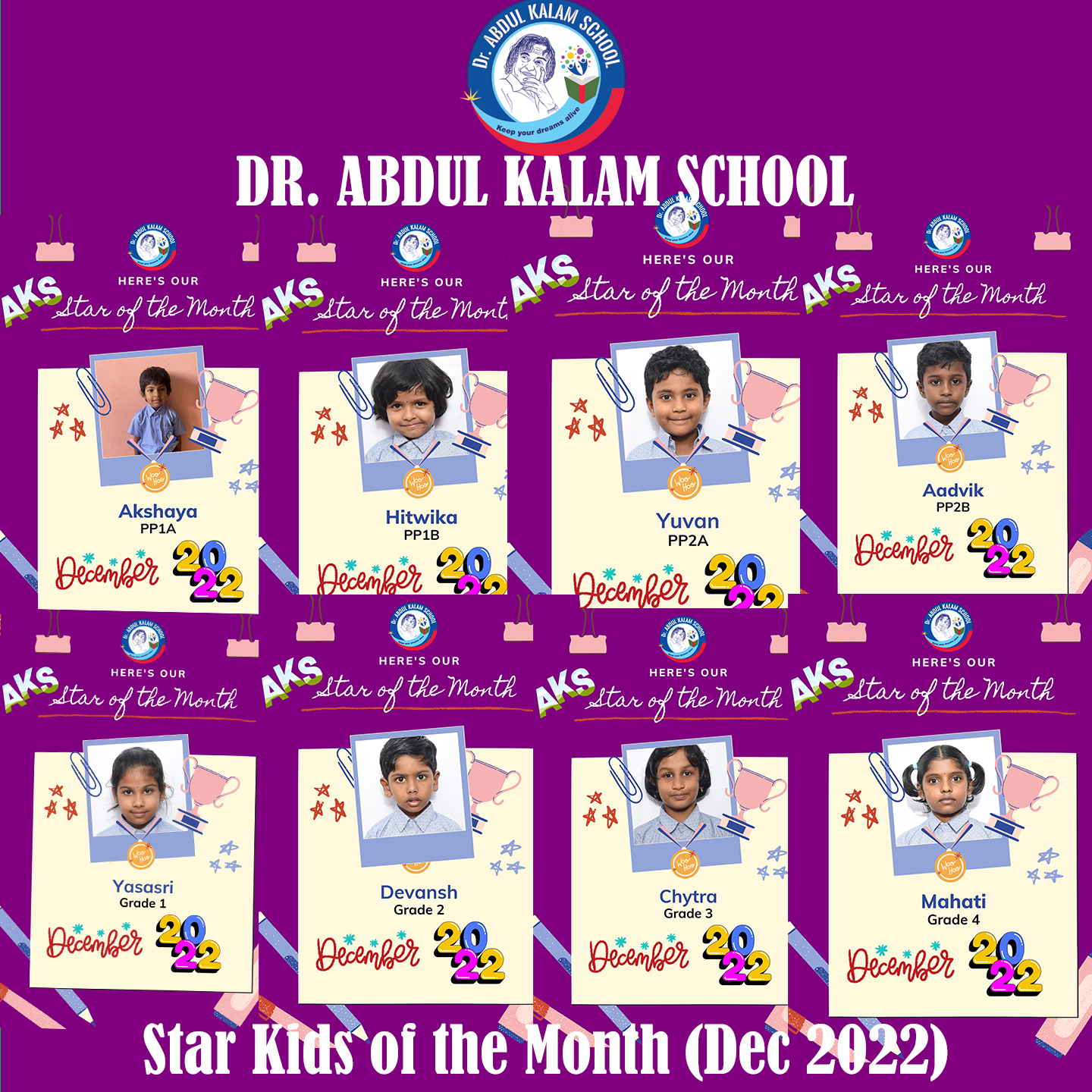 Dr. Abdul Kalam School – Keep your dreams alive